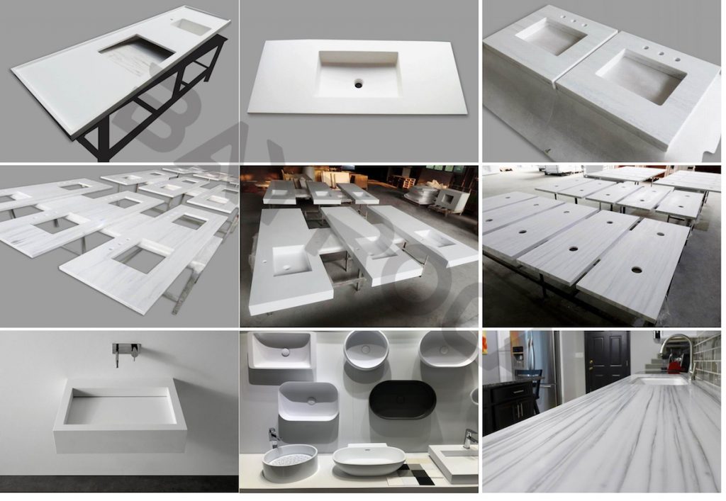 Solid Surface Tops - China Custom Granite and Quartz Countertops ...